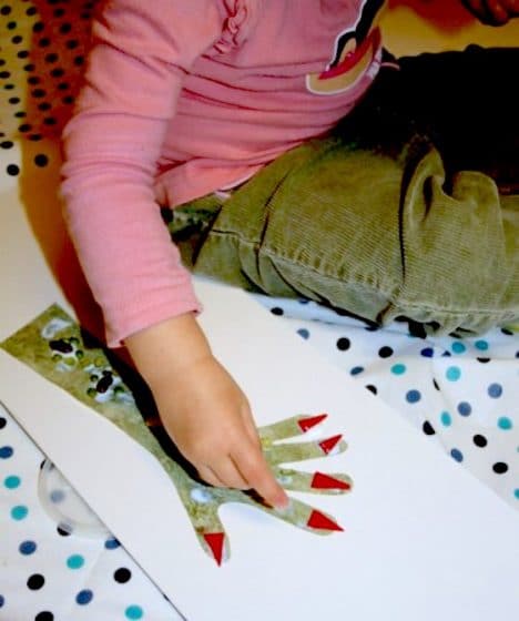 Monster Hands Crafts for Preschoolers - Happy Hooligans