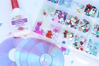 Vibrant, Gorgeous CD Wind Spinners Made from Old CDs
