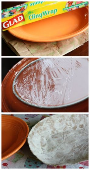 Gorgeous, Kid-Made Paper Mache Platter - Happy Hooligans