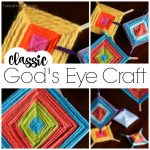 Colourful God's Eye Craft - Weaving for Kids - Happy Hooligans