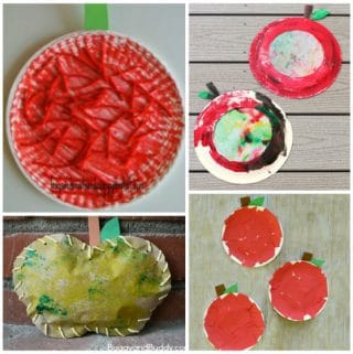 10 Apple Crafts for Preschoolers - Happy Hooligans
